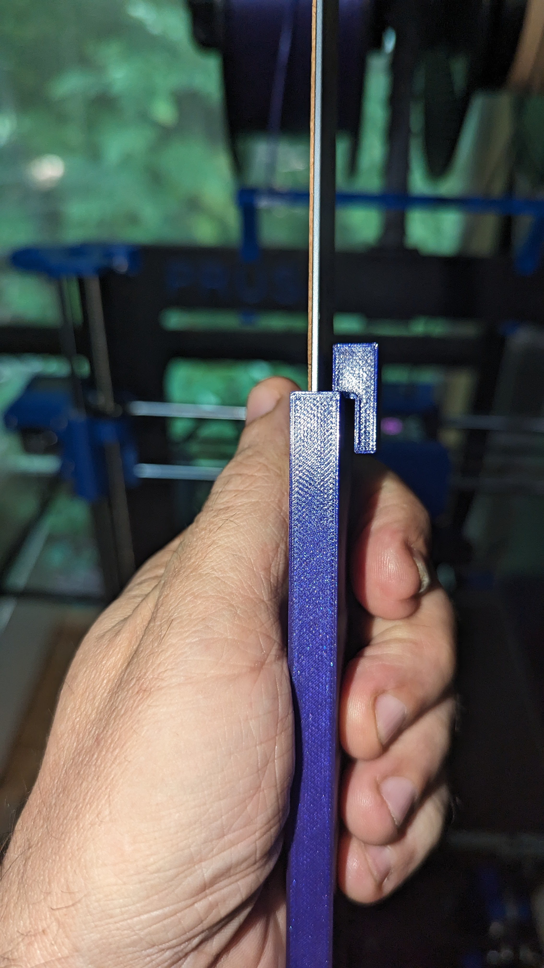 Ruler Holder by SpectraV3i | Download free STL model | Printables.com