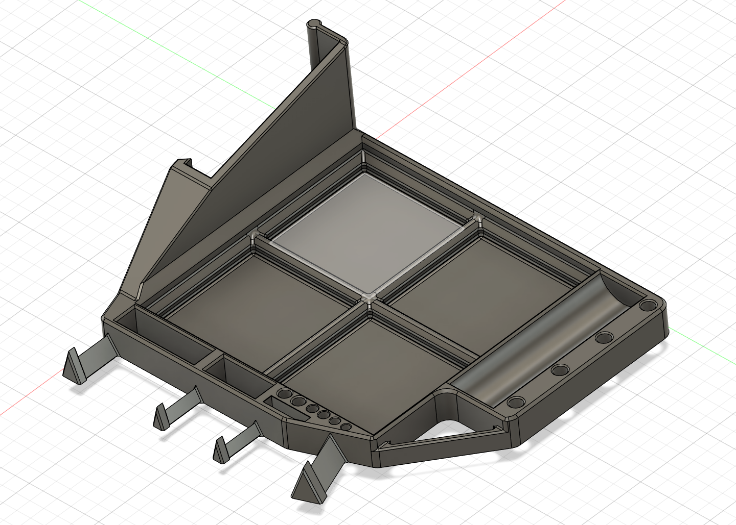 Prusa MK4 tool box with gridfinity by KaliM | Download free STL model ...