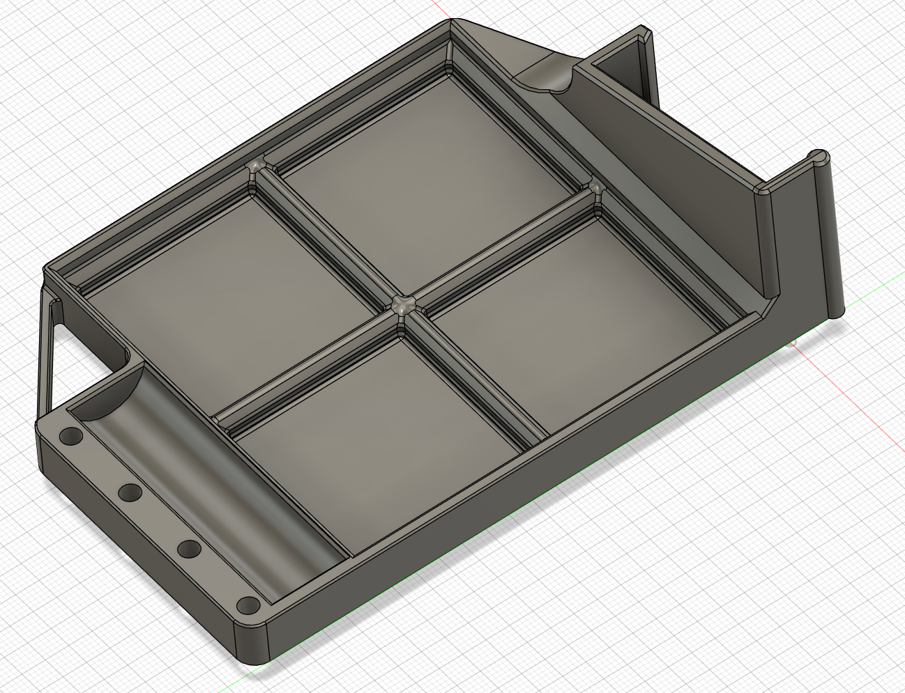 Prusa MK4 tool box with gridfinity by KaliM | Download free STL model ...