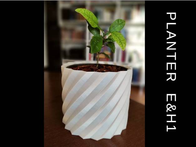 Planter and Vase with 4 sizes by Adam Tamimi | Download free STL model ...