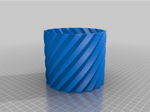 Planter and Vase with 4 sizes by Adam Tamimi | Download free STL model ...