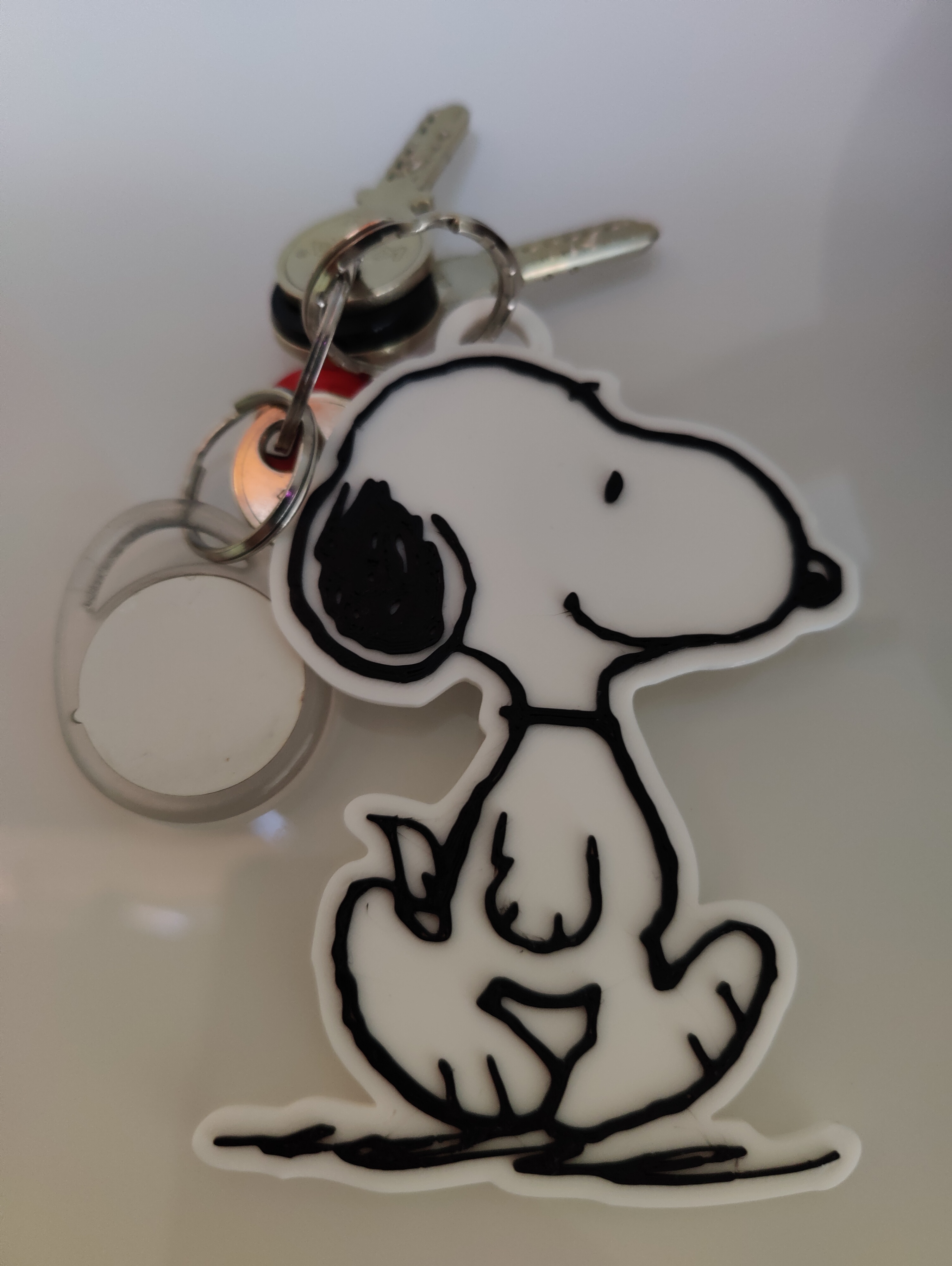 Snoopy Walking Keychain - Extra Large by MichaelQ | Download free STL ...