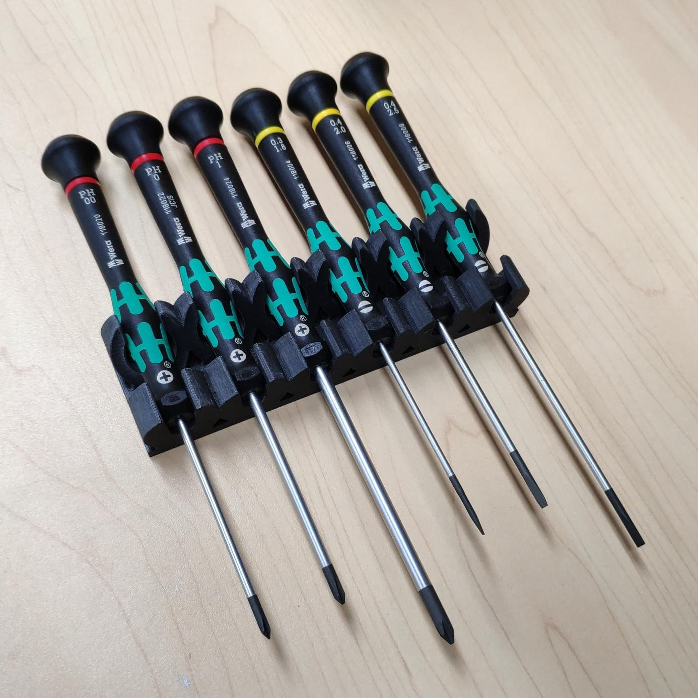 Wera Kraftform Micro Screwdriver Rack by Craigs Workshop | Download ...