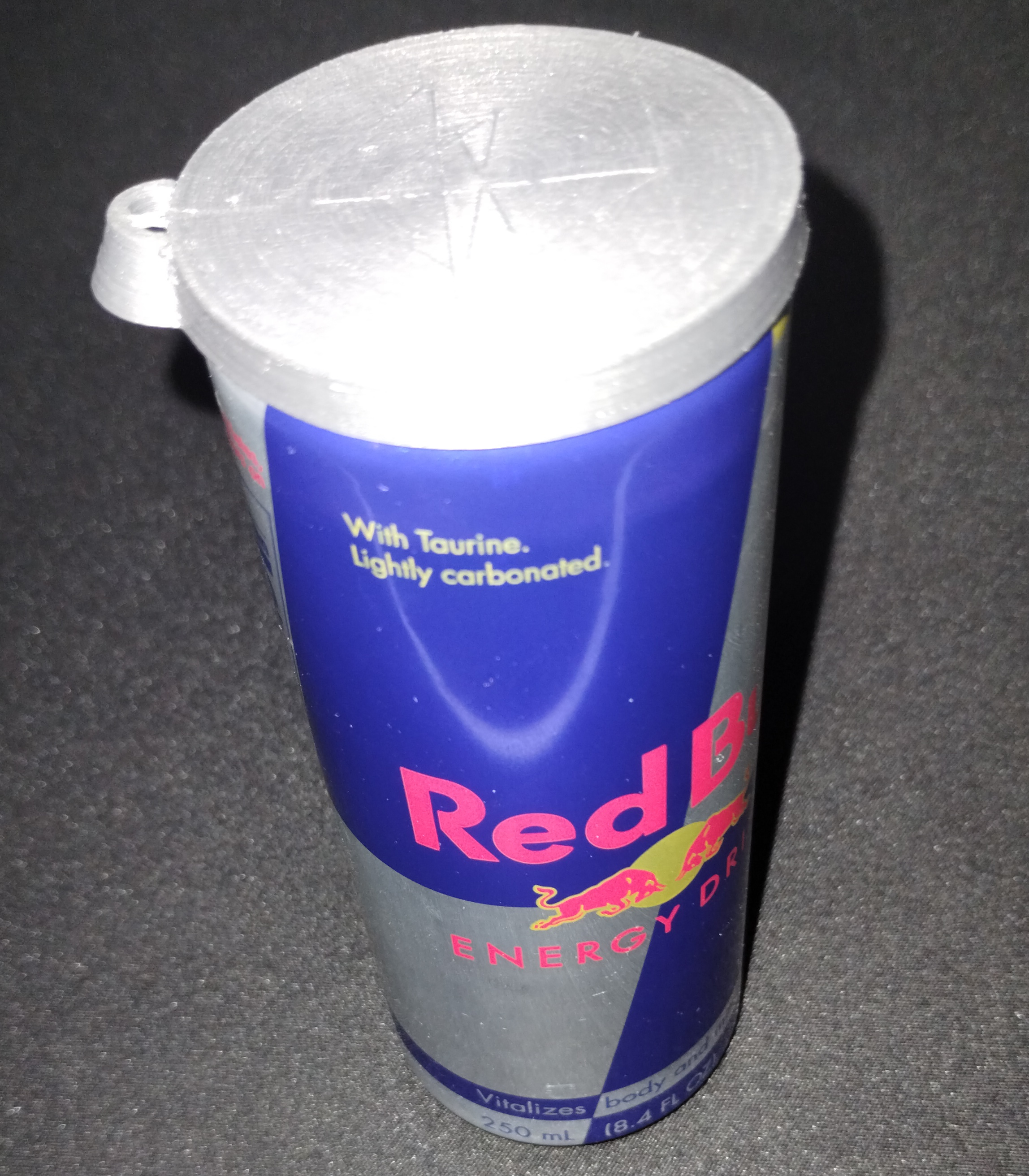Redbull Can Cap (fits 250mL cans) - TPU by account | Download free STL ...