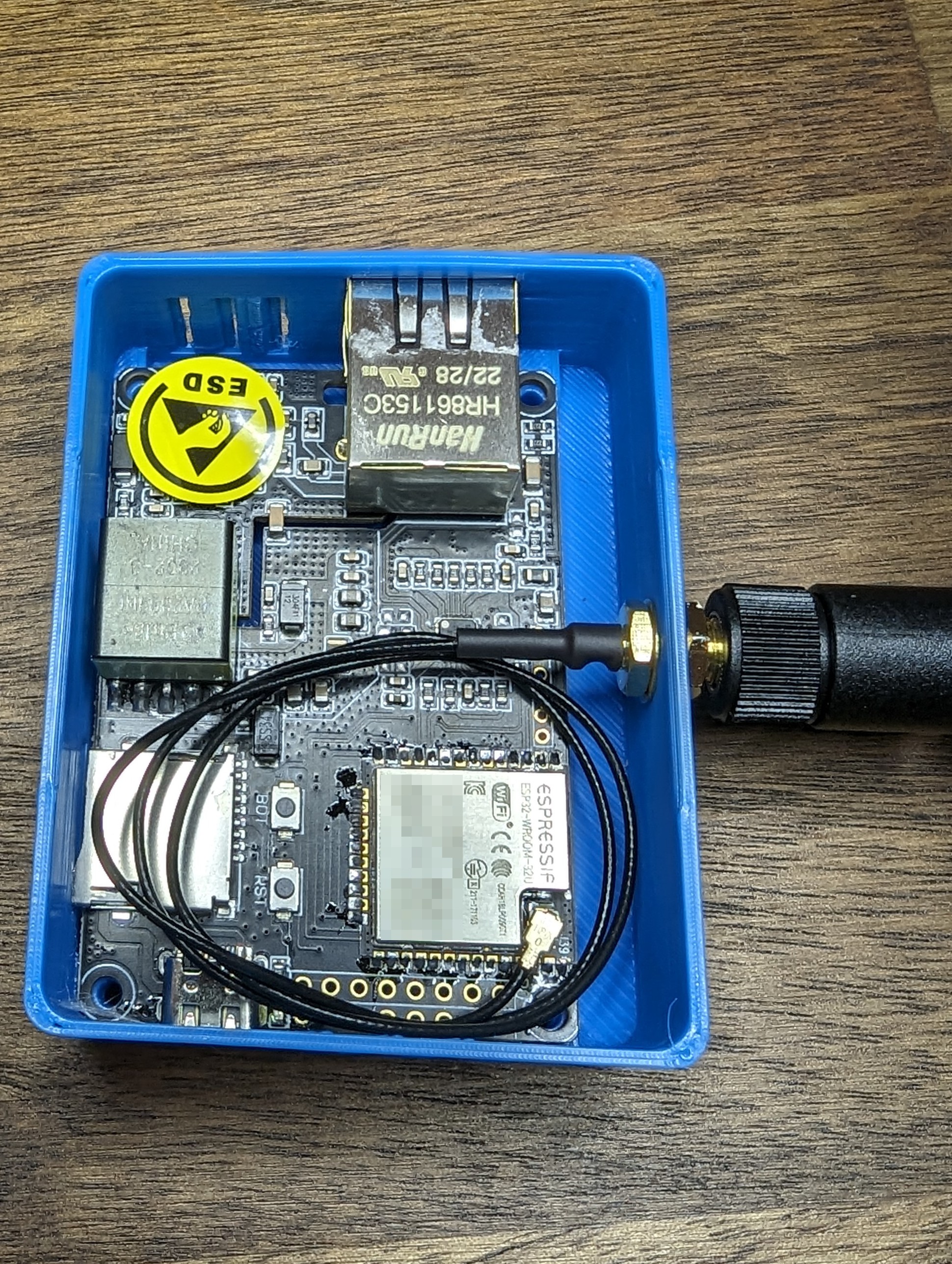 External antenna enclosure for LilyGo ESP32 PoE by rainb0w_wheez3 ...