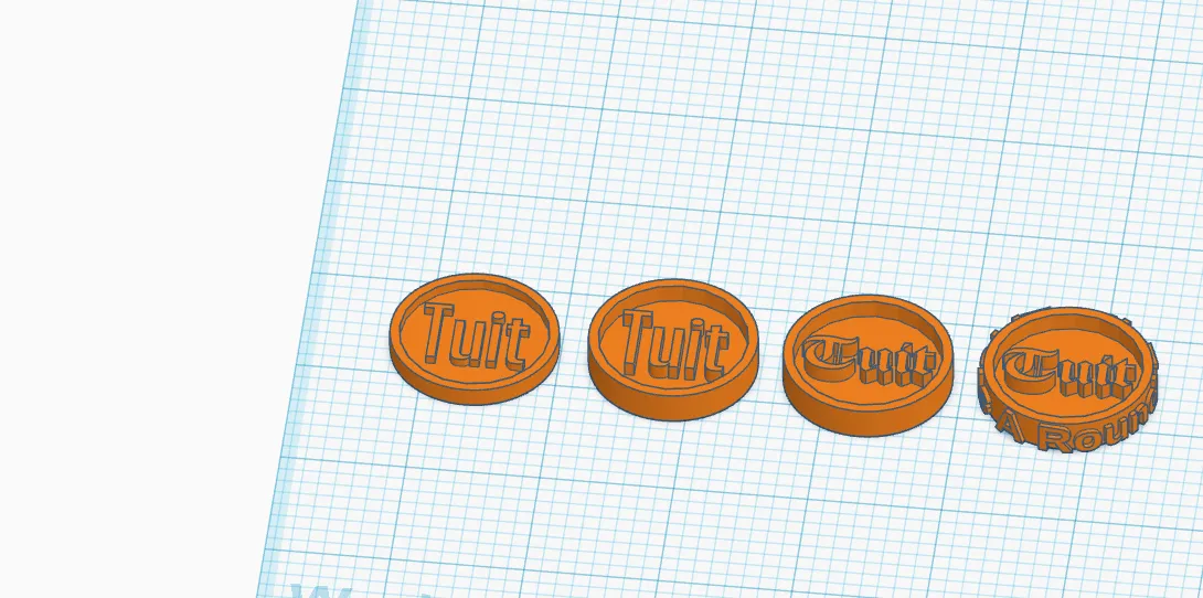 Round Tuit by Roughrider | Download free STL model | Printables.com