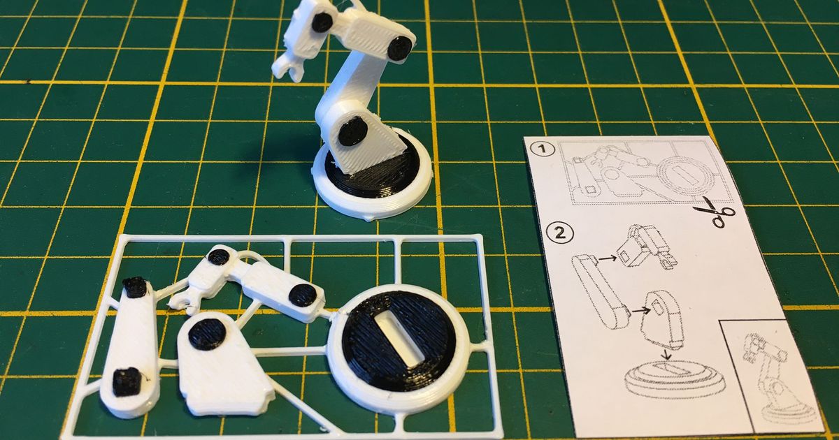 Robot Arm KitCard by Dick Dekker | Download free STL model | Printables.com