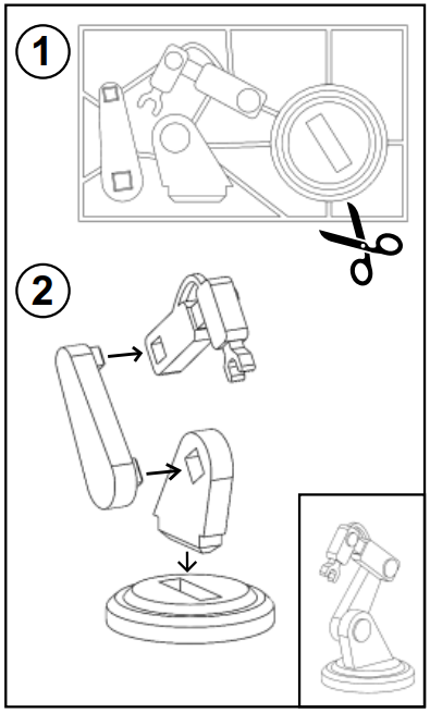 Robot Arm KitCard by Dick Dekker | Download free STL model | Printables.com