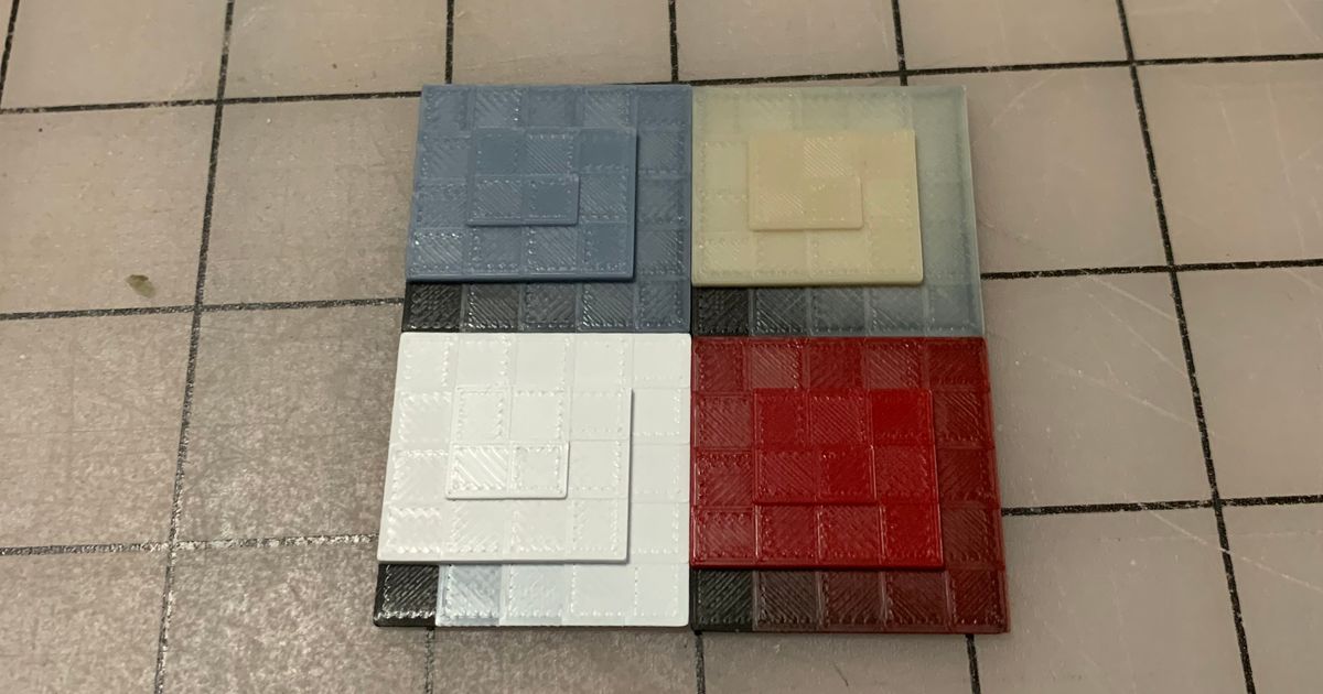 HueForge Color Swatch by parksddd | Download free STL model ...