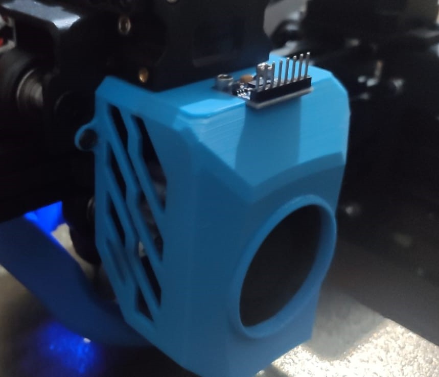 Ender 5 s1 hotend cover 20mm fan adxl support by Michael B Doherty ...