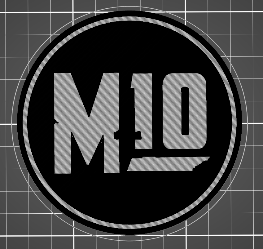 Mitchell Tenpenny Logo by GotGaMeR | Download free STL model ...