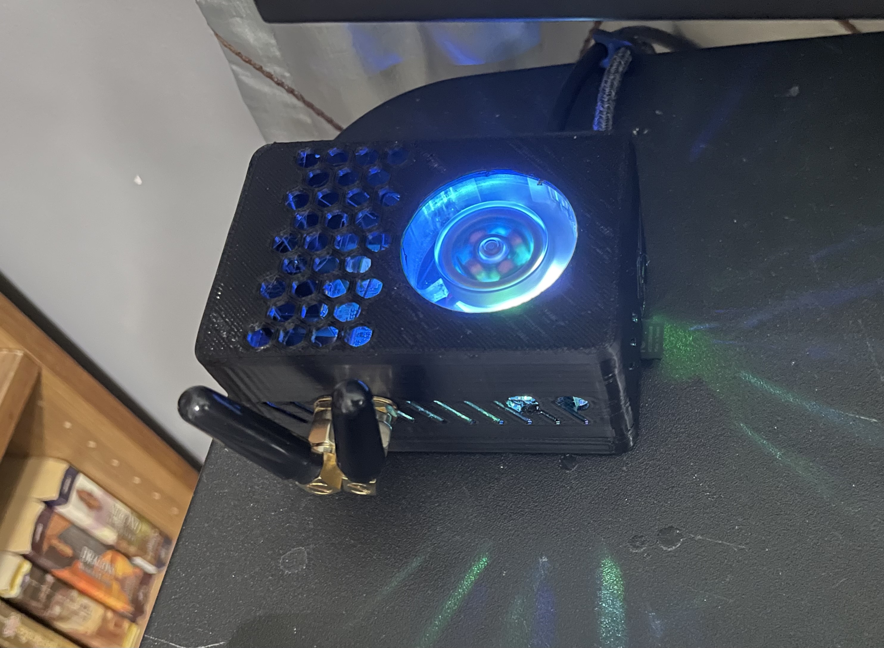 Rock pi 5A case with fan, power-button, antenna and emmc cutout by Jess ...