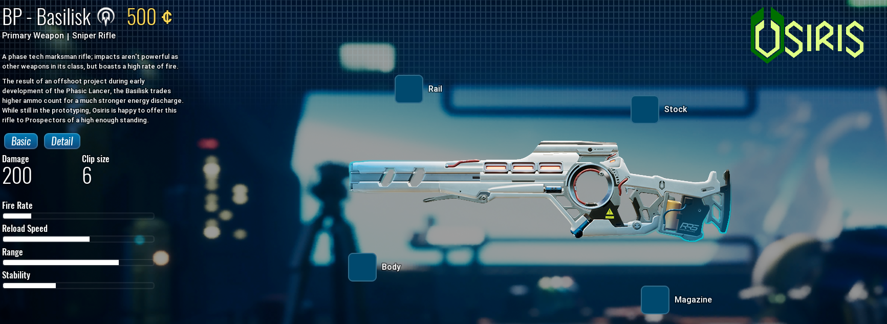 Osiris Basilisk from The Cycle: Frontier by Franky Storms | Download ...