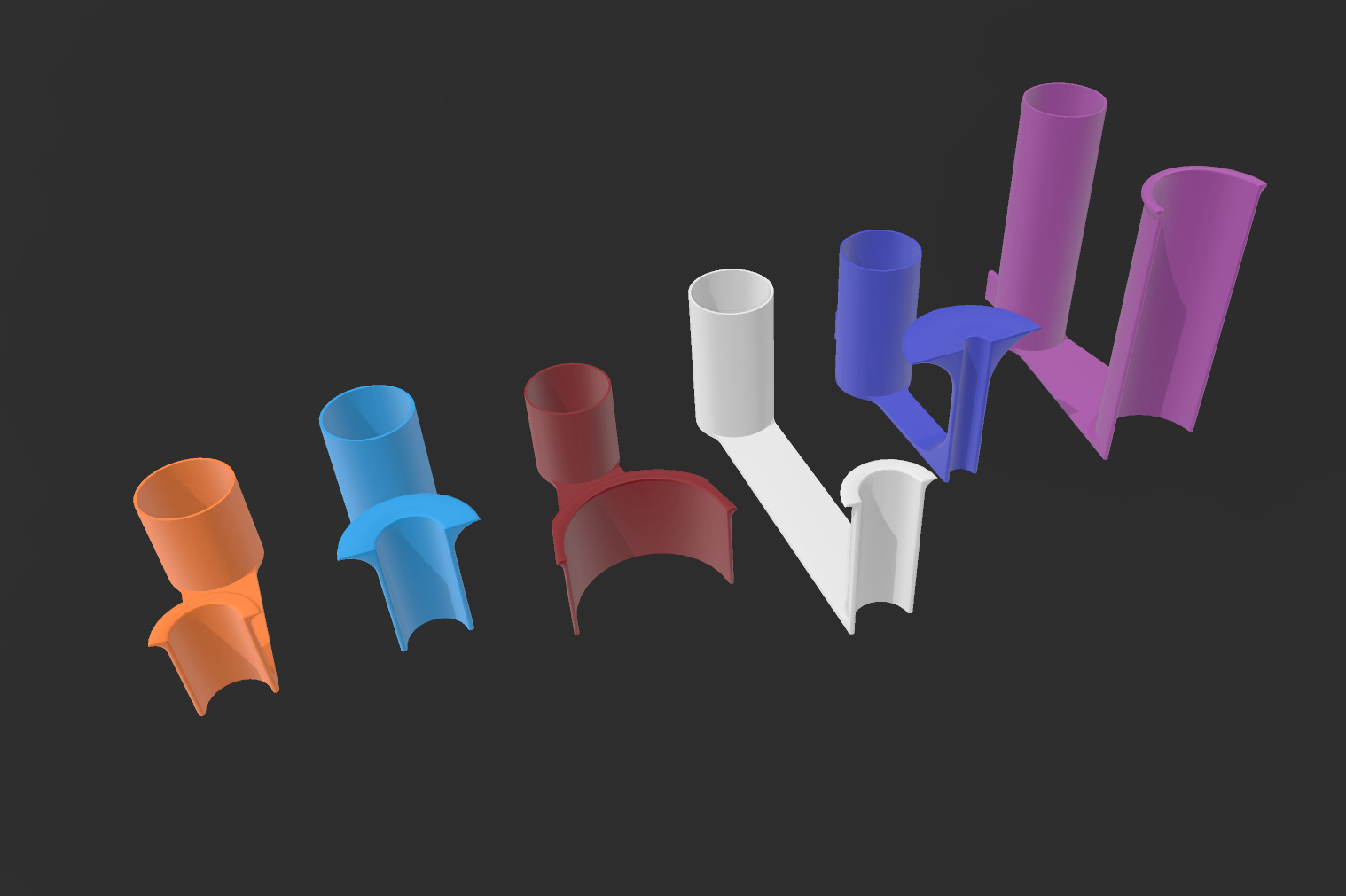 Parametric hangers for modular tape storage by forsaken_candy ...