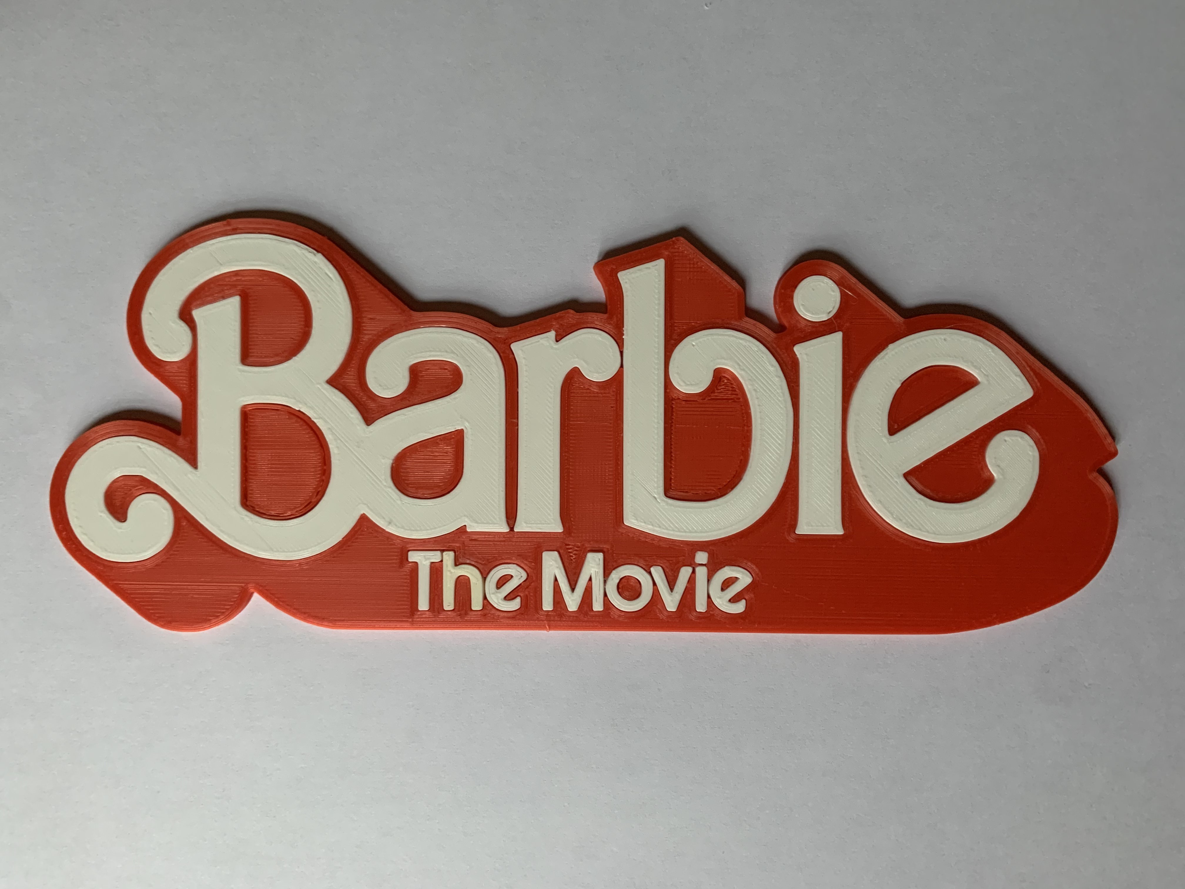 Barbie Movie Sign by AxelShield | Download free STL model | Printables.com