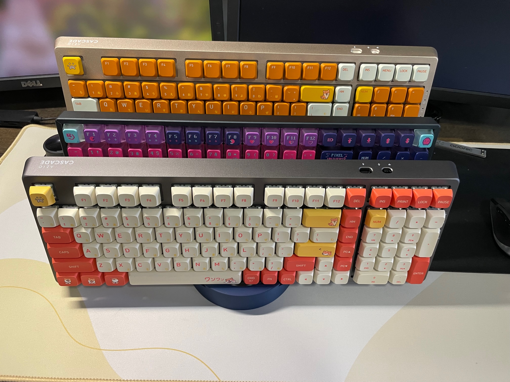 Tiered Triple Keyboard Stand by Jazz | Download free STL model ...