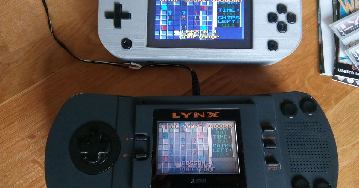Retropie Handheld by Cees Meijer | Download free STL model | Printables.com