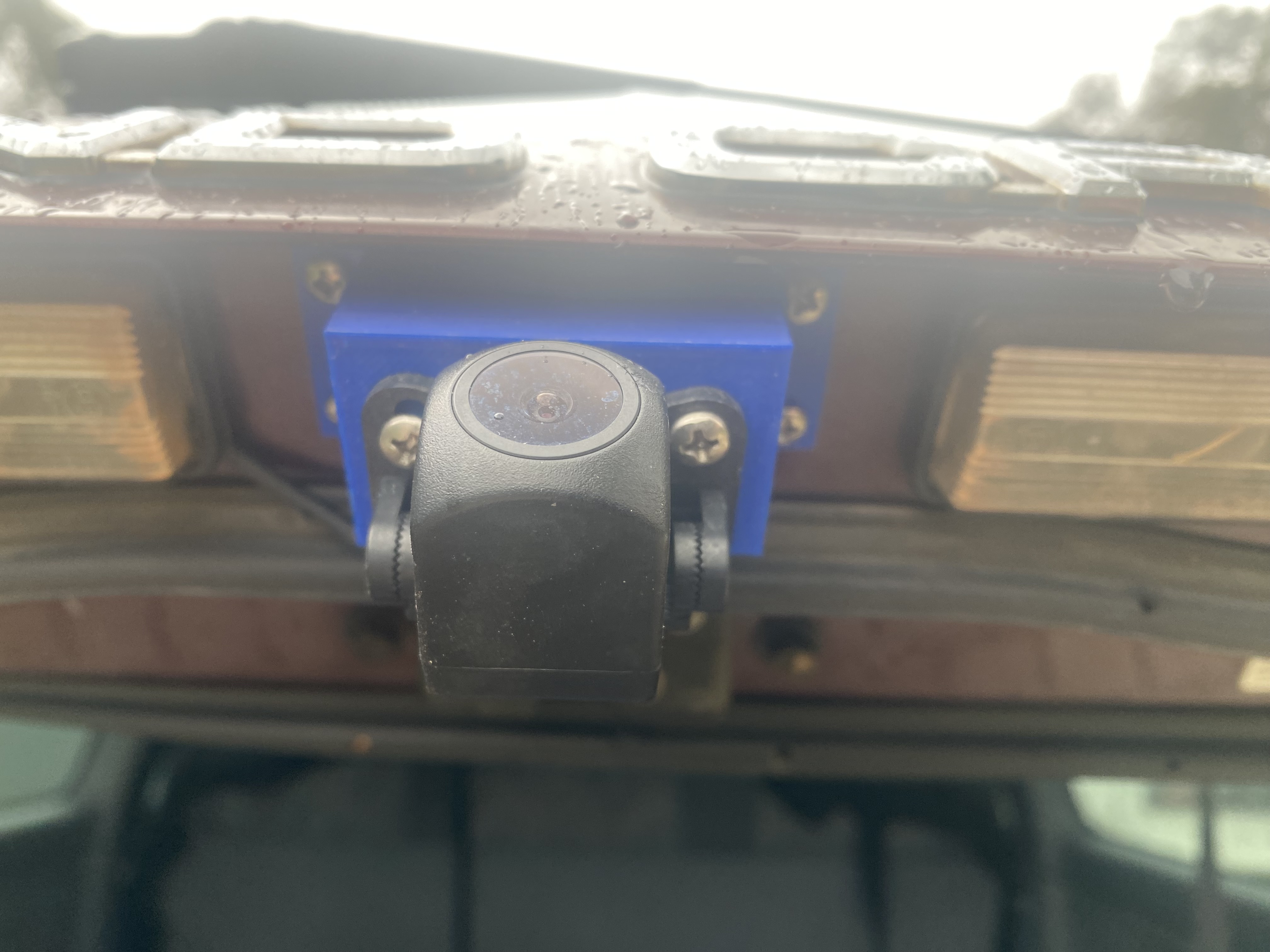 Reverse Camera mount for 100 series Landcruiser by Dave's Backyard ...