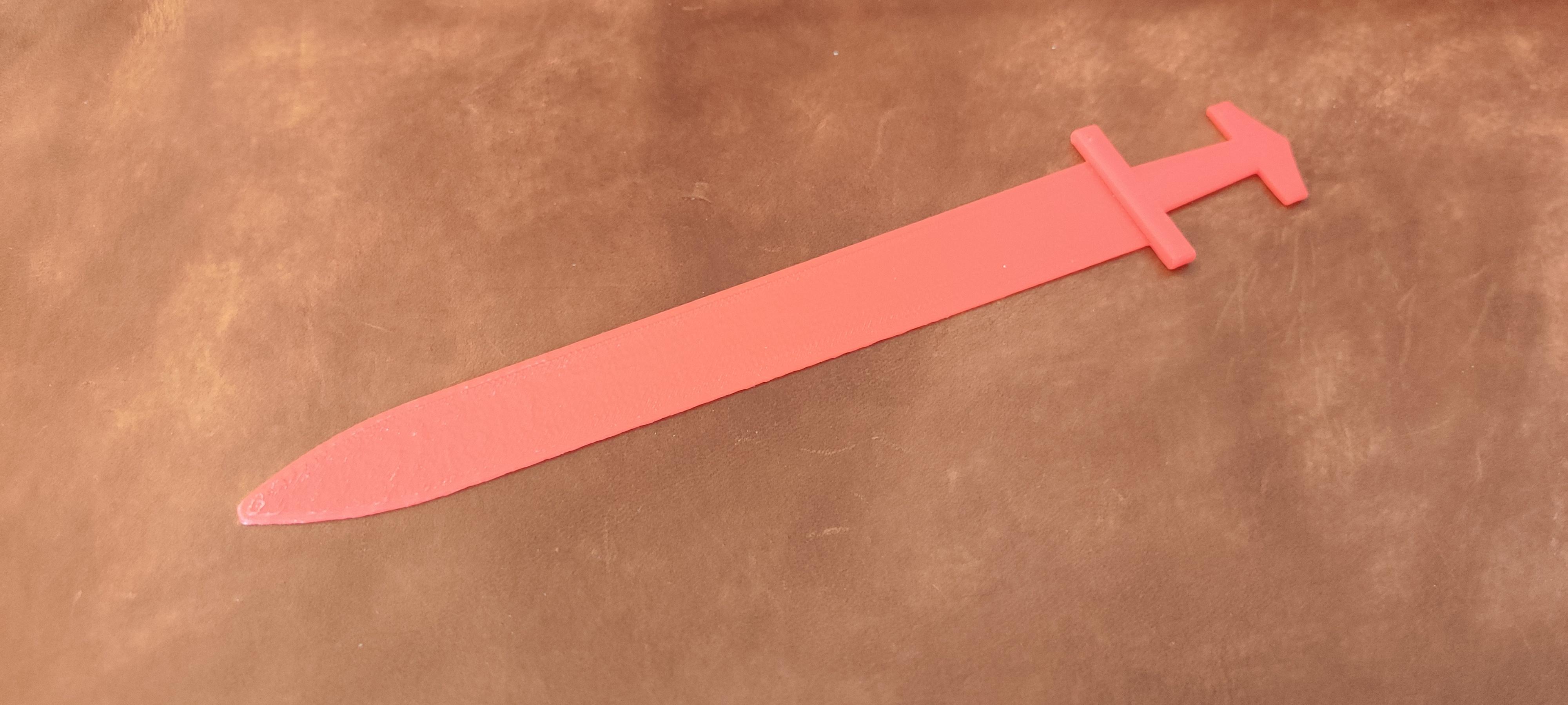 Sword Bookmark - Ulfberht inspired by SimsesLab | Download free STL ...