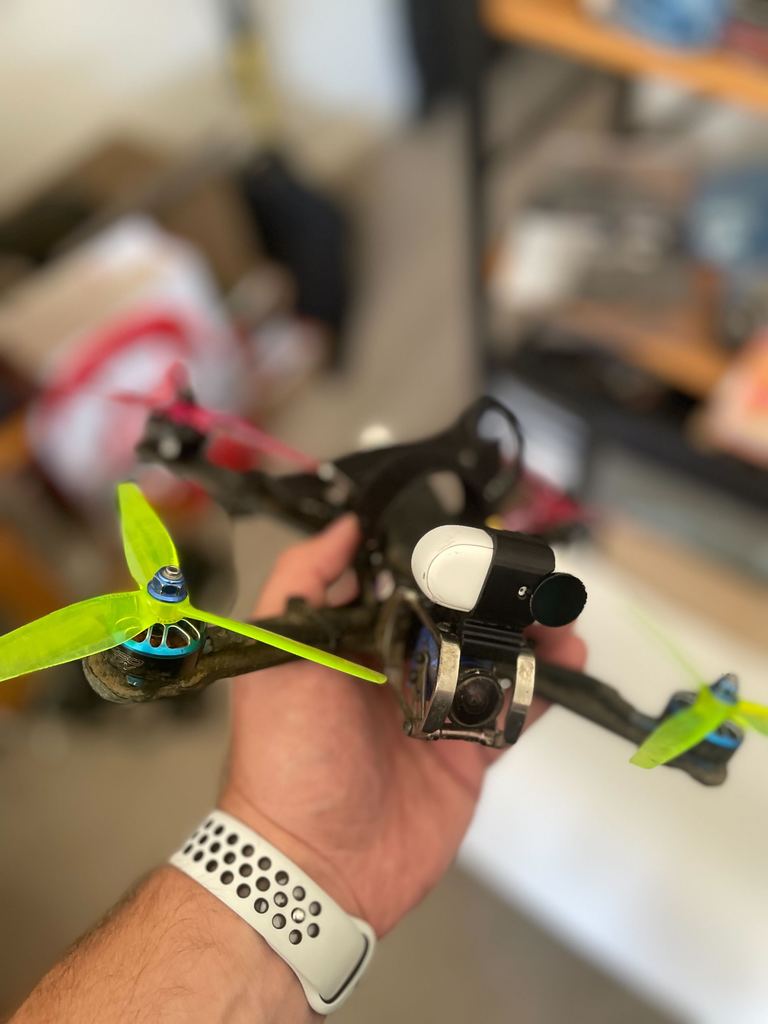 Insta360 Go2 mount for Marmotte/Badger by JazzXP | Download free STL ...