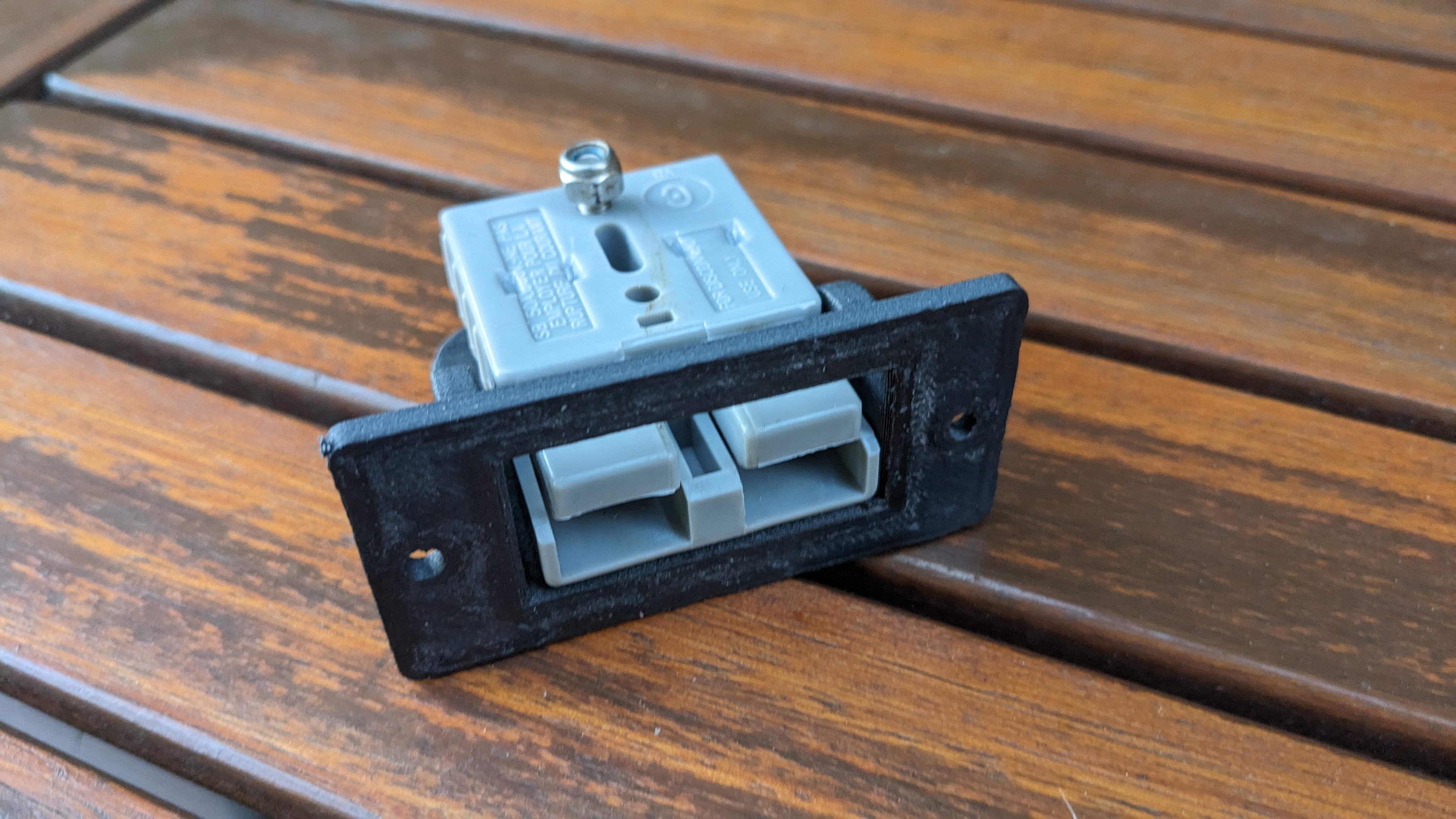 Anderson plug flush mount by 3DPS | Download free STL model ...