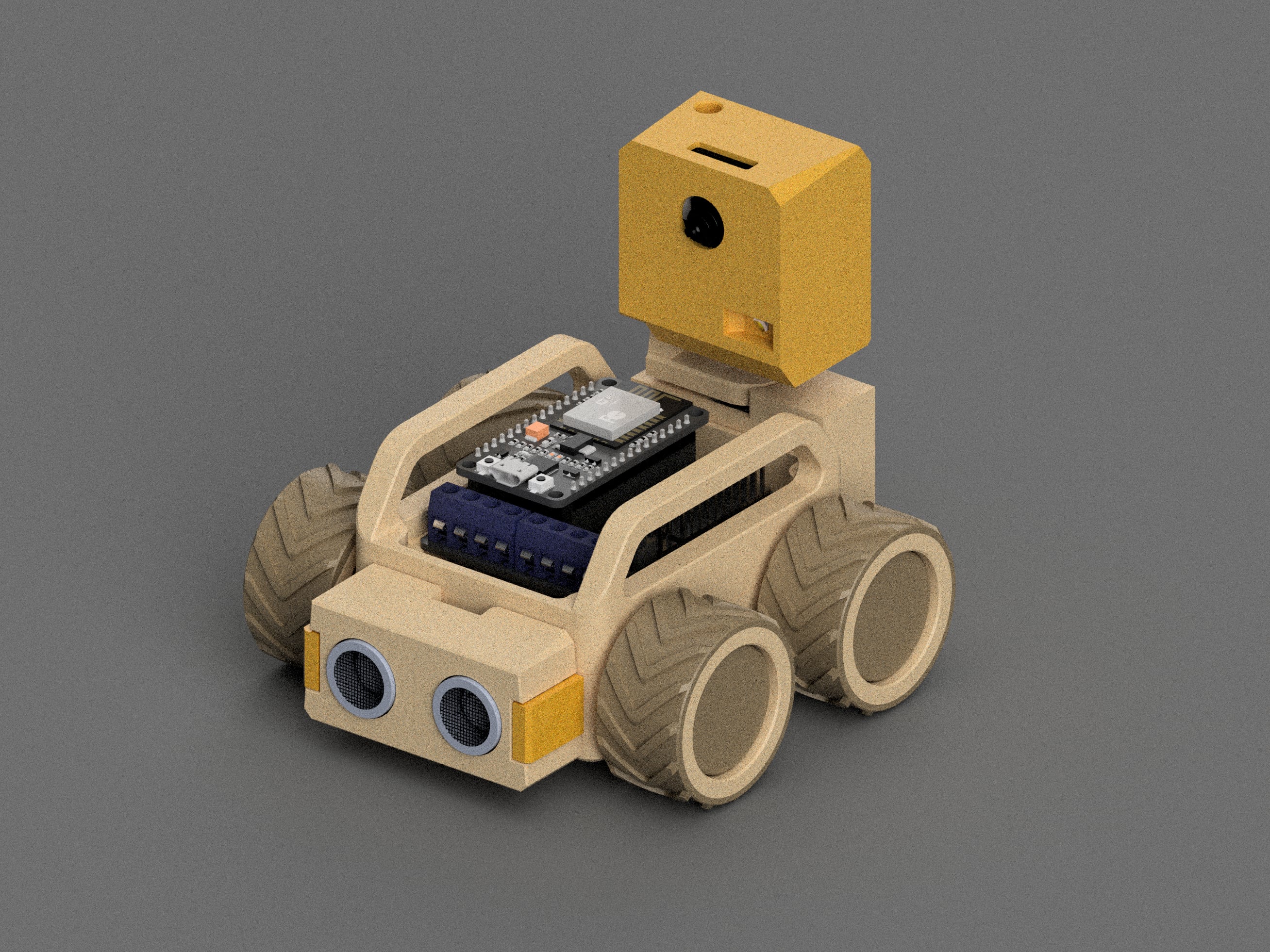 Node Robot Platform Smars Inspired Using Esp8266 By Ryandam