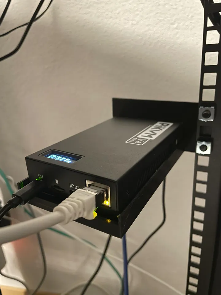 PiKVM v4 mini - Rack Mount by maveonair | Download free STL model ...