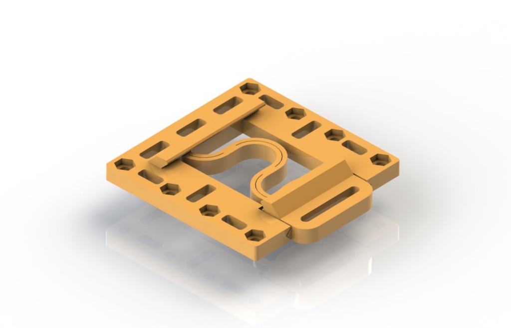 Orange Pi R1 Plus LTS DIN rail mount by KaosuNeko | Download free STL ...