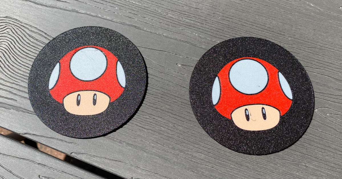 Mario Kart Coasters - Mushroom by Humsie | Download free STL model ...