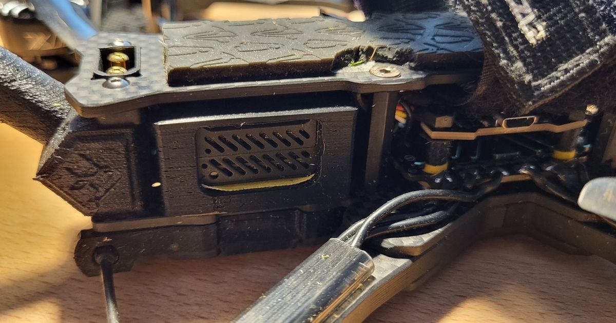 DJI o3 Air Unit Mount (Flyfish Volador VD5) by PixBalance | Download ...