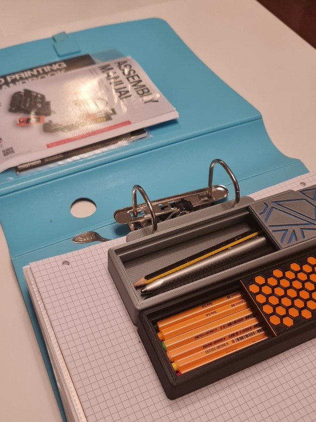 Ring Binder Pencil Organizer by Giovanni | Download free STL model ...