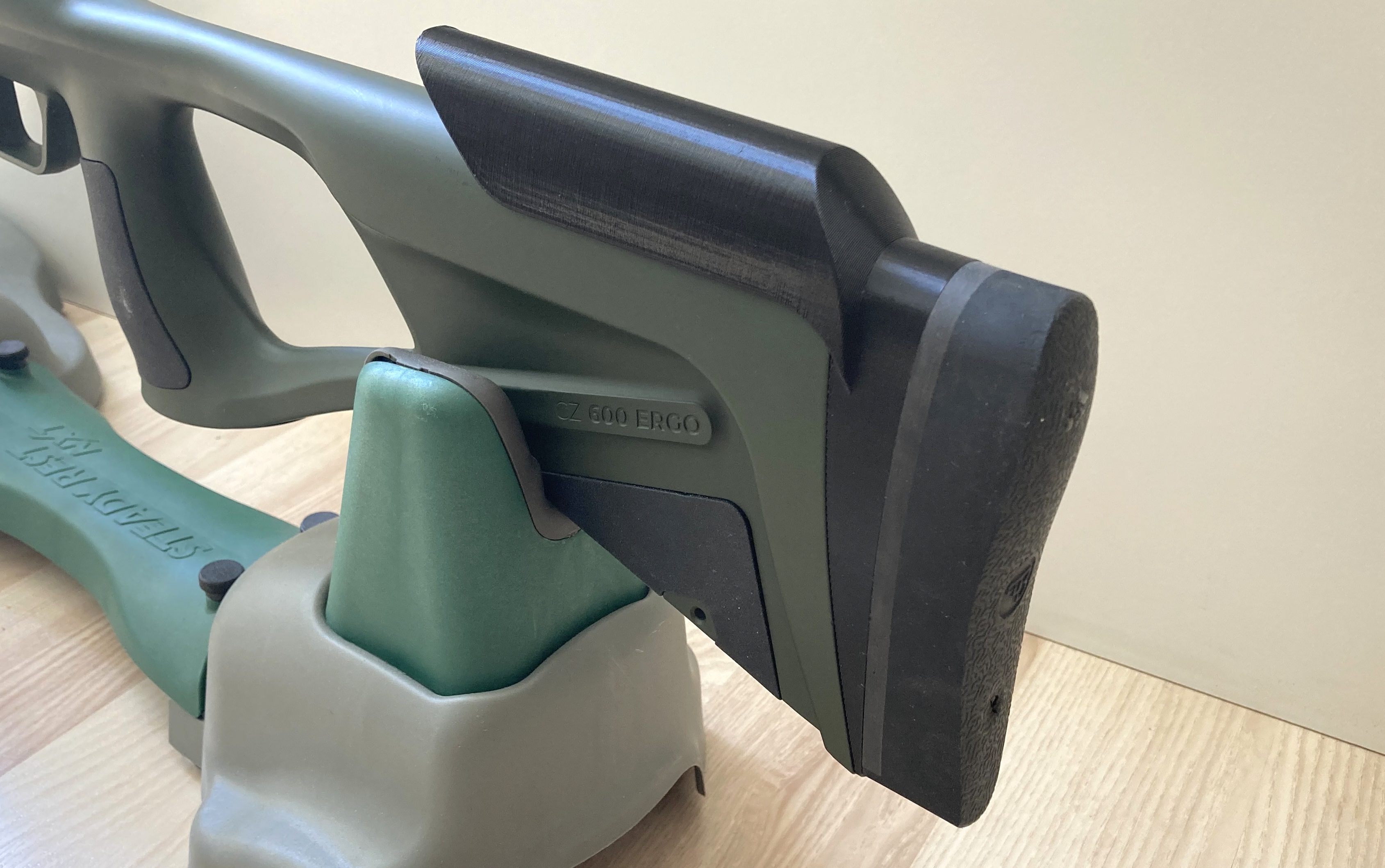 CZ 600 Ergo custom cheek riser by The FuZZ | Download free STL model ...