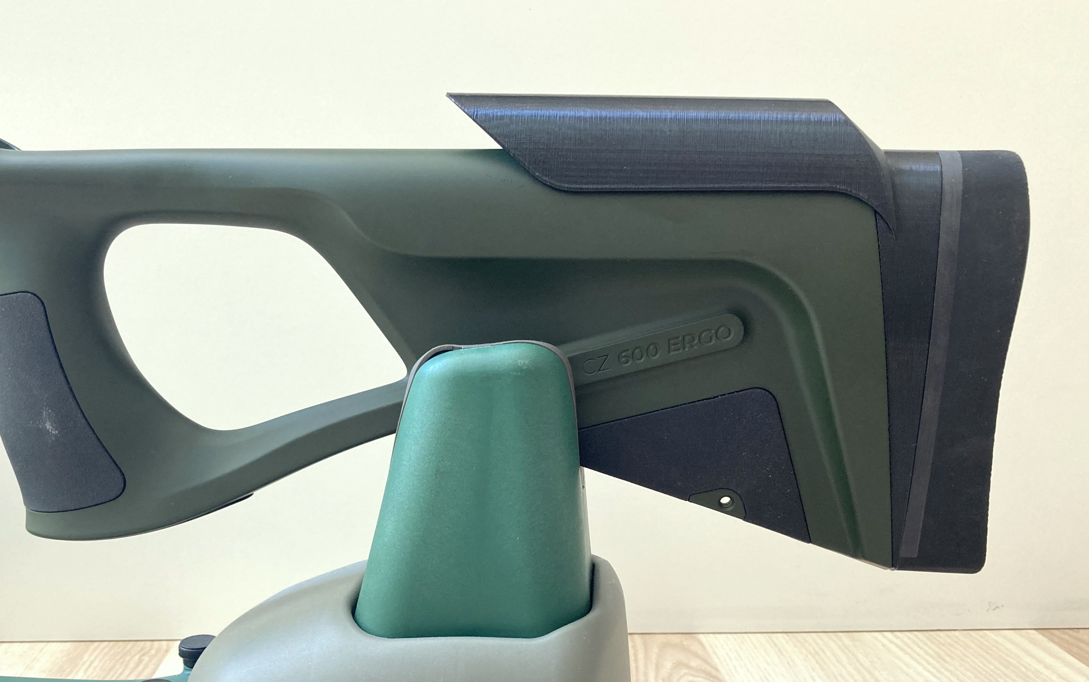 CZ 600 Ergo custom cheek riser by The FuZZ | Download free STL model ...