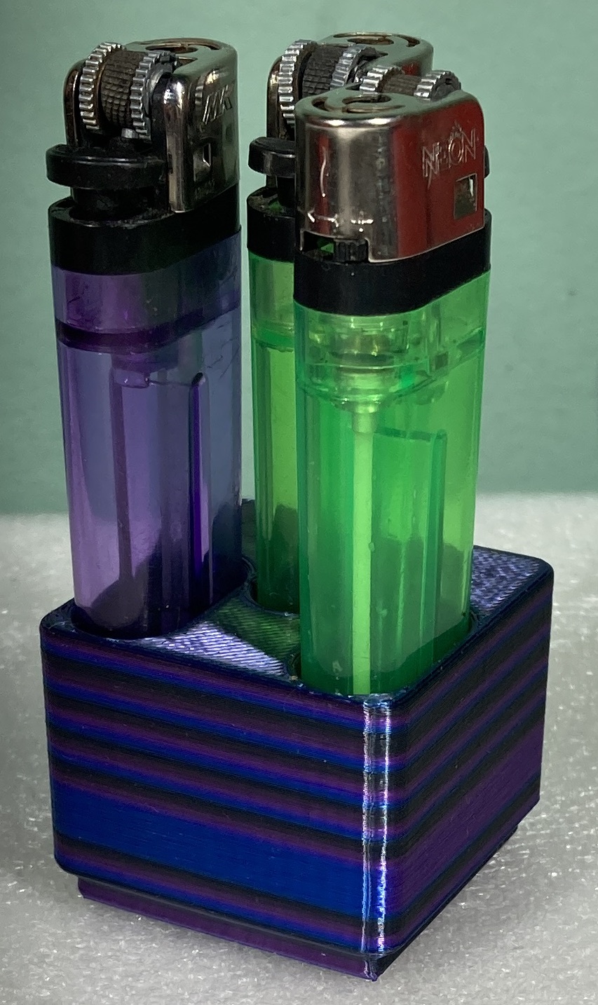 1x1 Scripto Lighter Mount by hoco | Download free STL model ...