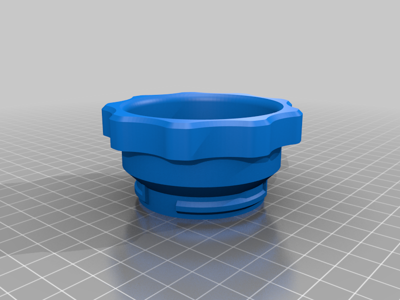 Hydroponics net cup adapter by Potatosaurus | Download free STL model ...