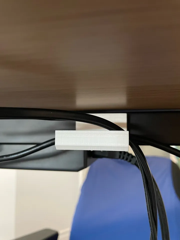 Cable management hook by Zacozac | Download free STL model | Printables.com