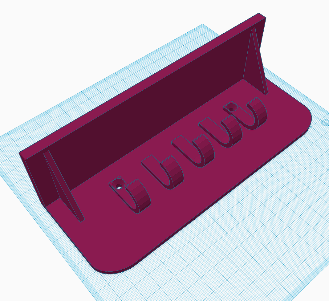 Key storage with shelf by JanisMi | Download free STL model ...