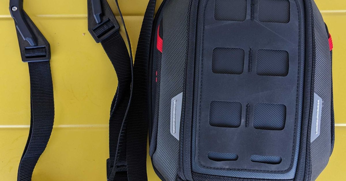 Over the shoulder strap adapter for SW-Motech Pro tankbag ring by JanK ...