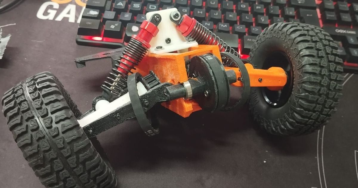 Extended Rear Arm Shaft by None ric | Download free STL model ...