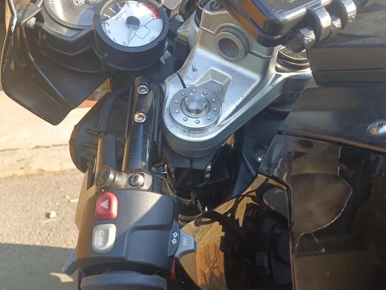 Fork stopper designed to use 43mm clip on a f800r by 4sStylZ | Download ...