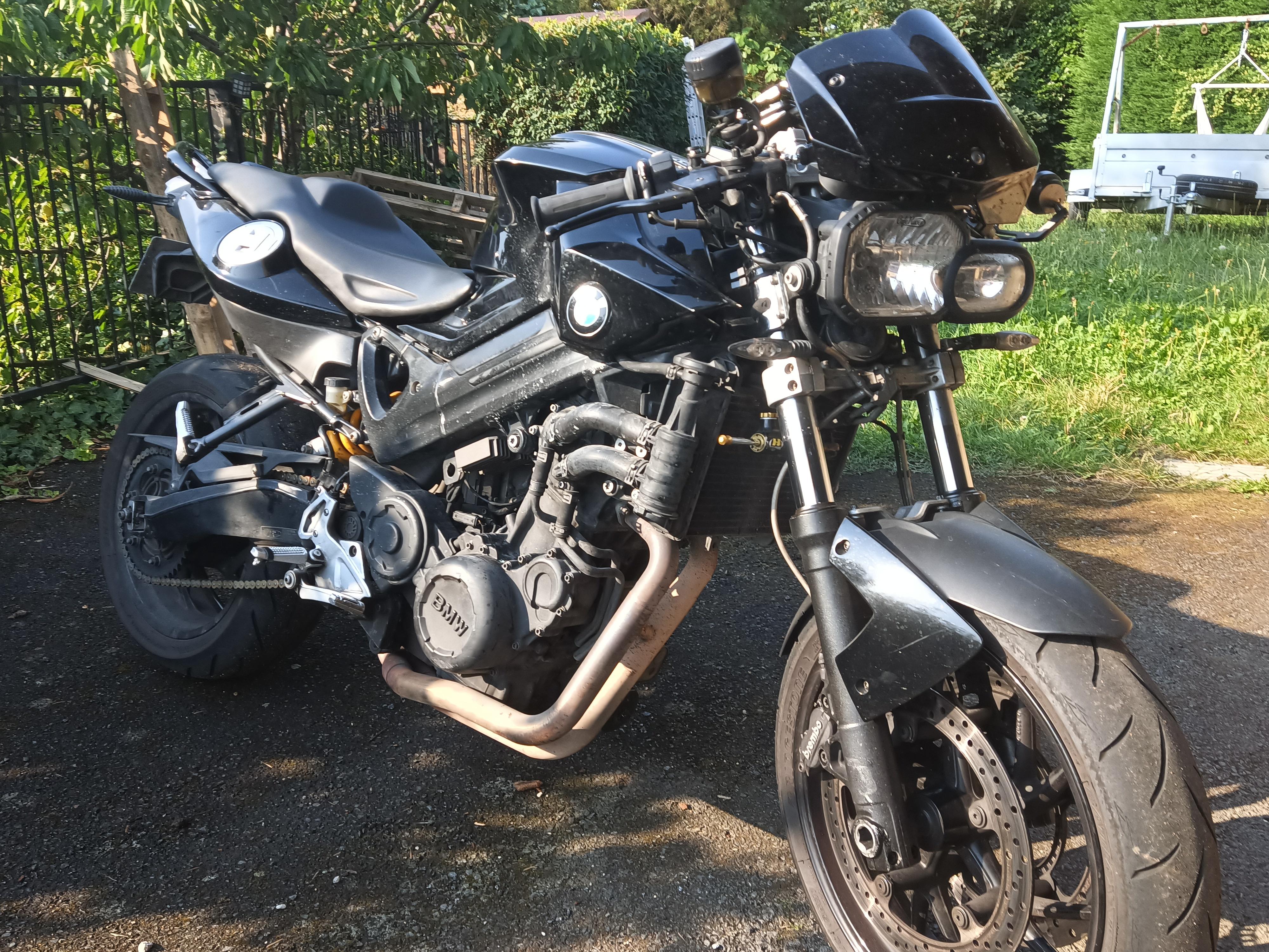 Fork stopper designed to use 43mm clip on a f800r by 4sStylZ | Download ...