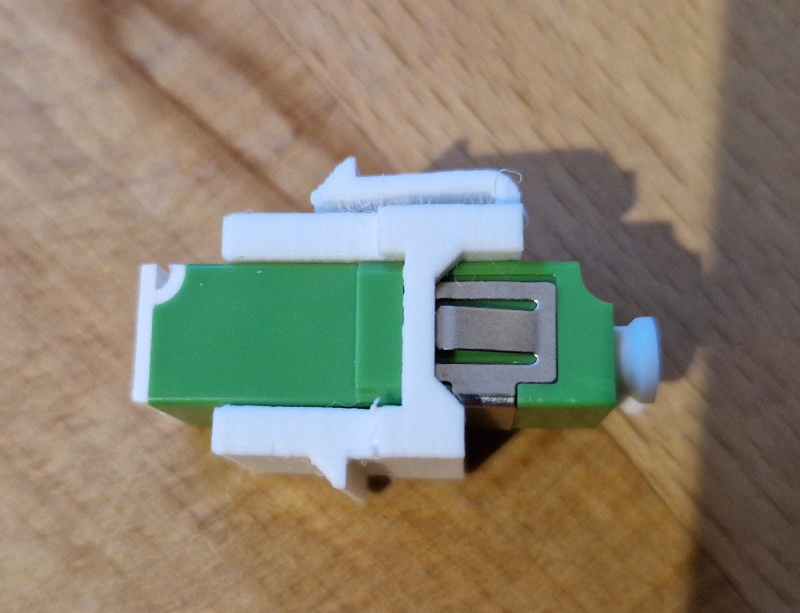 Keystone to fiber SC/LC converter reverse mount by hoccontrol ...