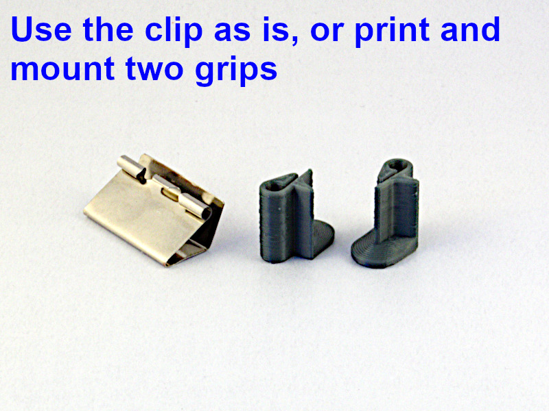 Low Profile Heat Bed Clip by MakerDane | Download free STL model ...