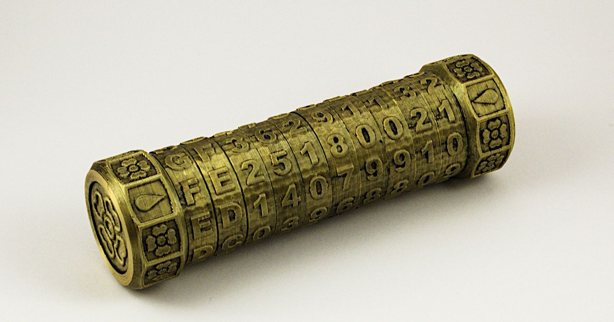 Cryptex-X by MakerDane | Download free STL model | Printables.com