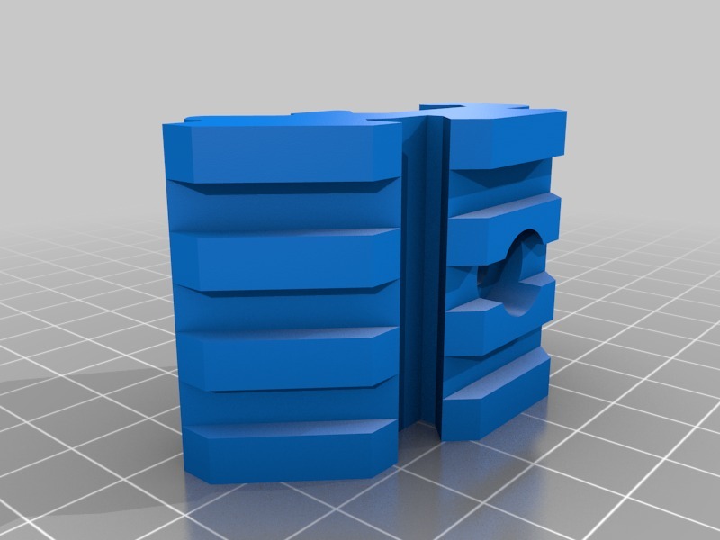 135Rail / Angled rail V3 by SimsesLab | Download free STL model ...