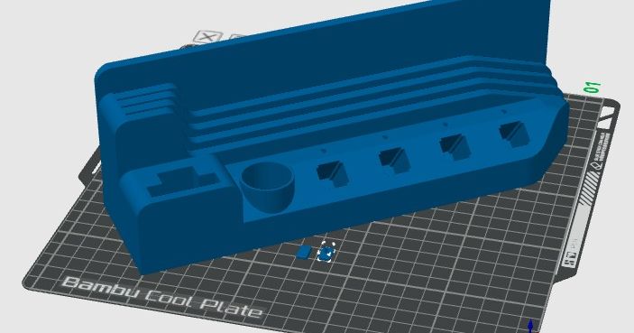 Bambu glue scrape nozzle and sheet holder with nameplate hole for Bambu ...