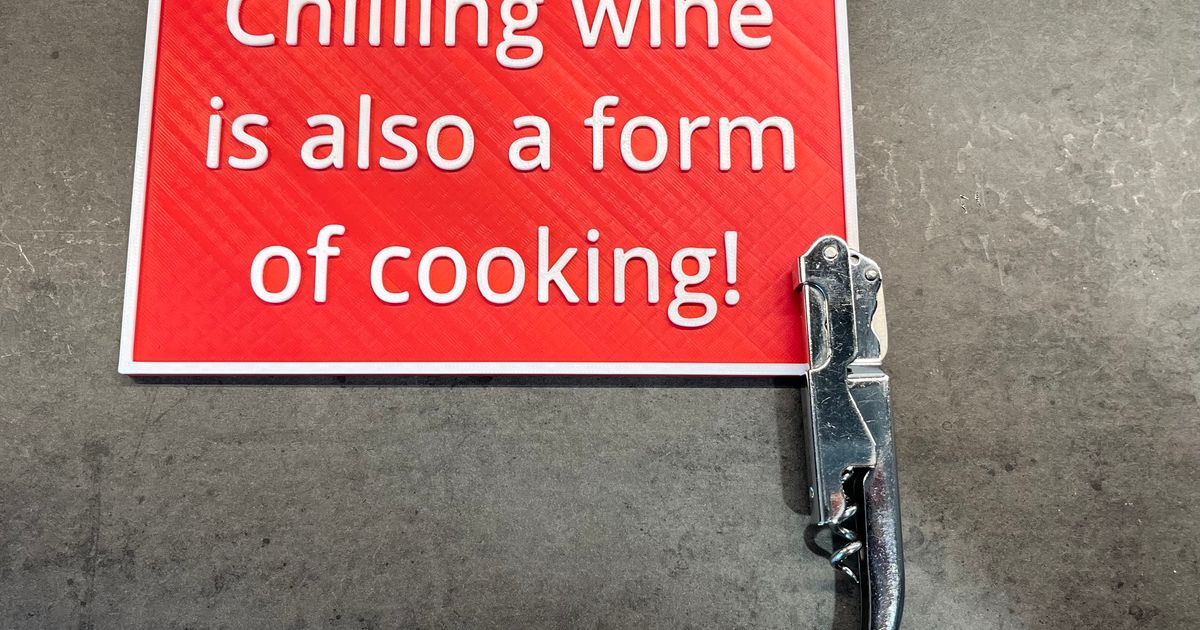 Chilling wine is also a form of cooking! by Macbambi | Download free ...