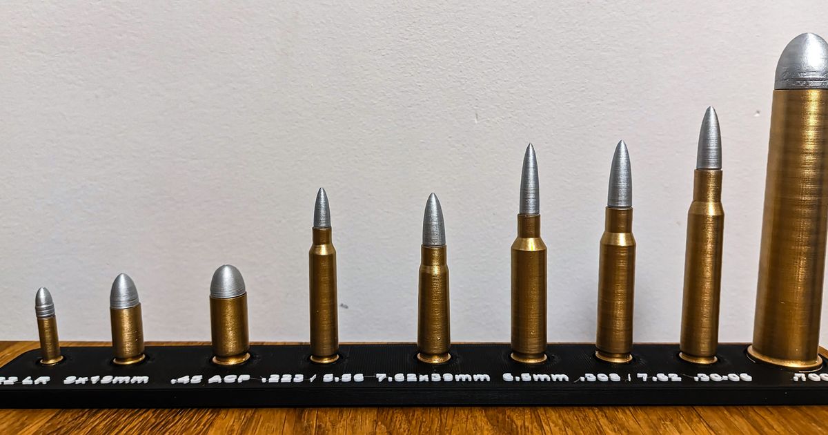 Custom ammo stand by Dąbal | Download free STL model | Printables.com