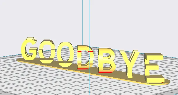 Welcome Goodbye sign by Agent_10109 | Download free STL model ...