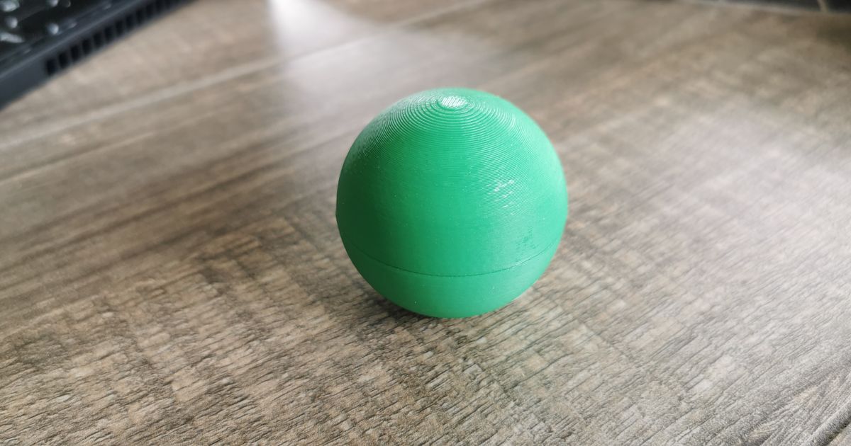 Solid Ball - Remix by danny6869 | Download free STL model | Printables.com
